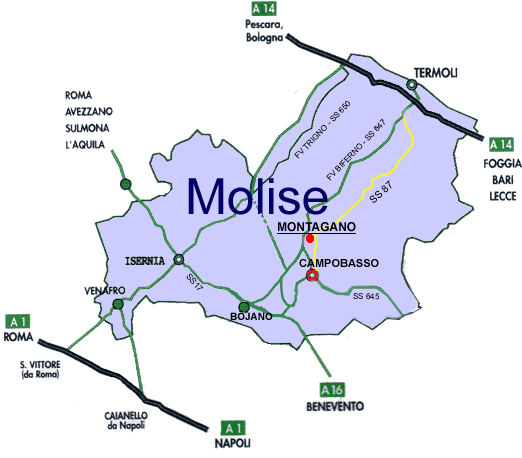 Dove siamo | Il Viandante del Molise